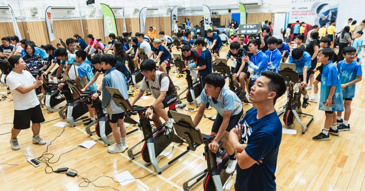 ECO Wattbike 學界電競單車挑戰賽競爭激烈 學生竭盡全力拼搏到底｜Sportsoho
